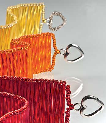 Pretty Bugle Bead Jewelry Beading Tutorials / The Beading Gem