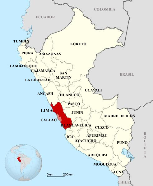 Ubicacion geografica del Peru | City Tour Lima Peru, Tours privados en Lima