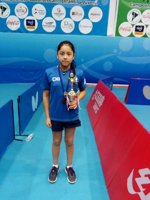 Macarena Reyes obtiene medalla de bronce en Campeonato Sudamericano de ...