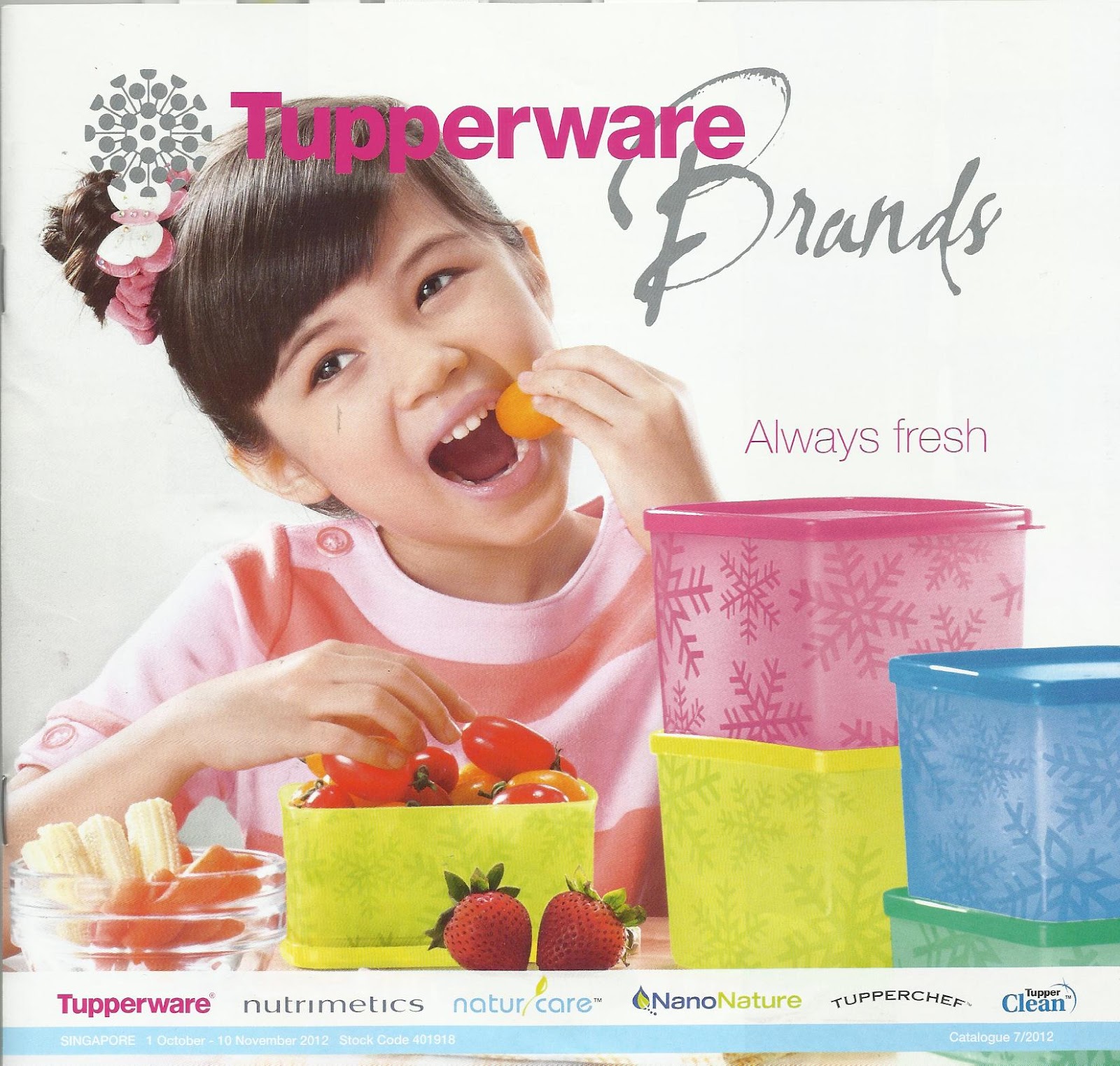 SHARE THE GIFT: Tupperware Catalog: 1 October - 10 November 2012
