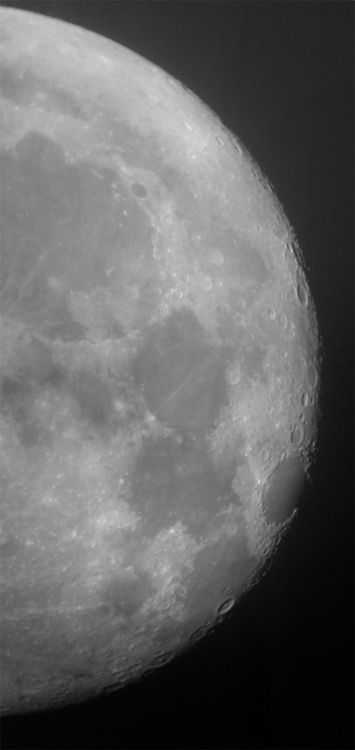 Swansea Astronomical Society Blog: Terminator of a 97% waning, gibbous ...