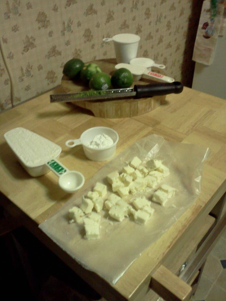 Creamy Lime Squares - The Midnight Baker