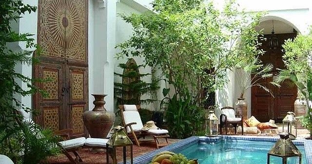 Marzua: Patios árabes