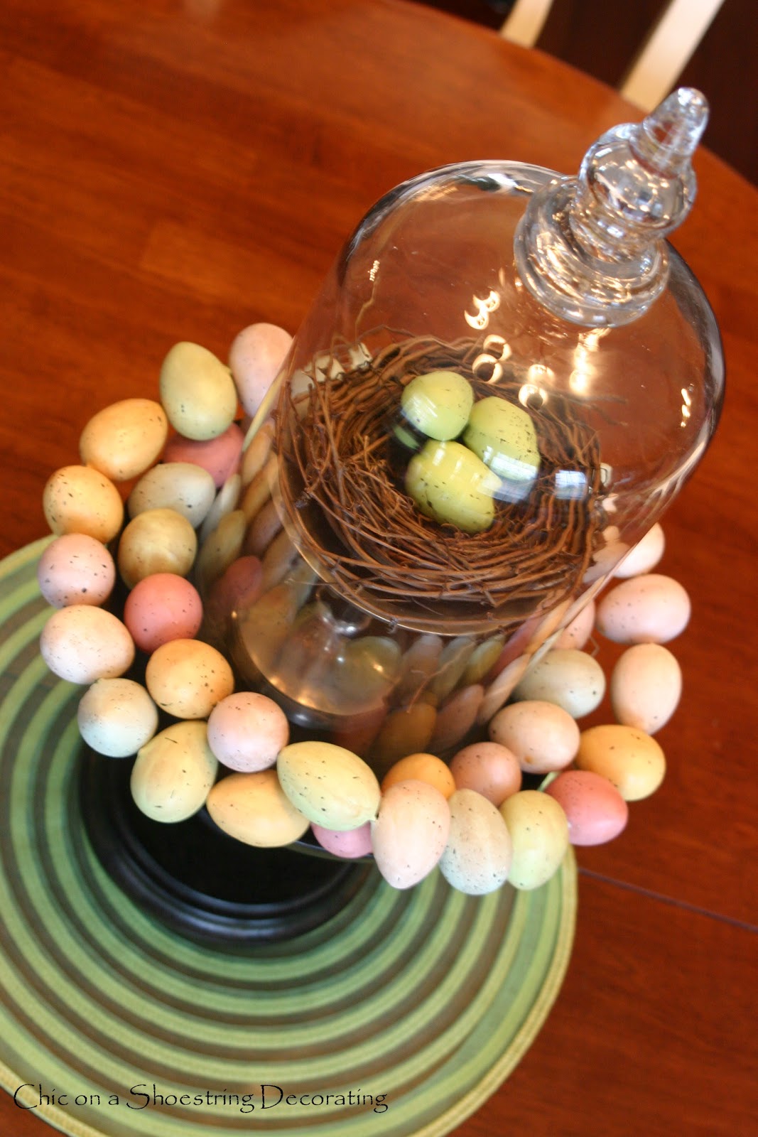 Chic on a Shoestring Decorating: Easter Eye Candy, No Calories!