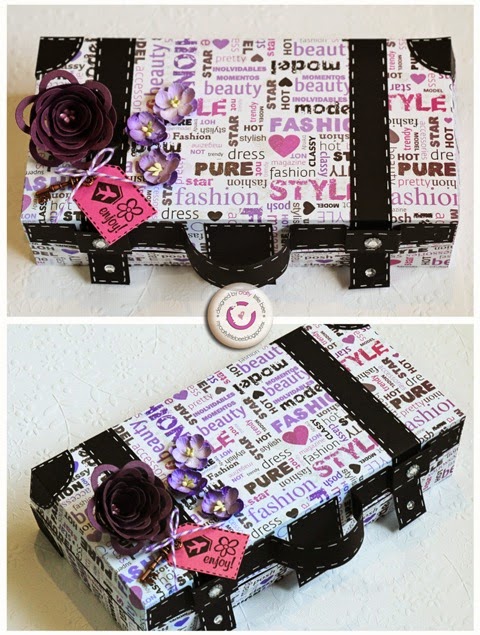 Stamping Paper: MALETITA VIAJERA