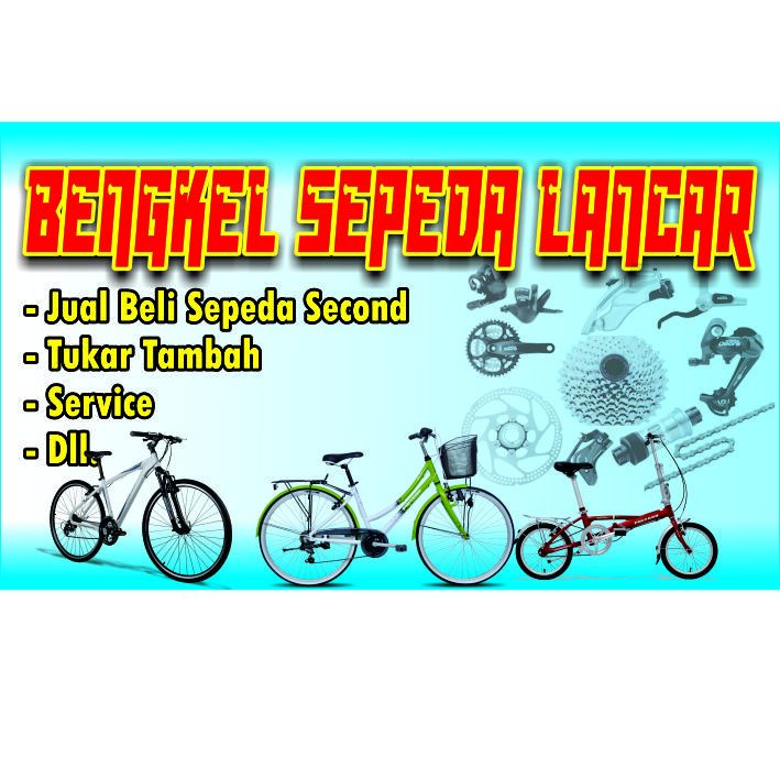 17+ Contoh Desain Banner Bengkel Motor Pictures