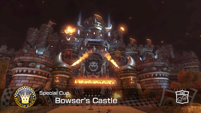 Mario Kart 8 Bowser Castle