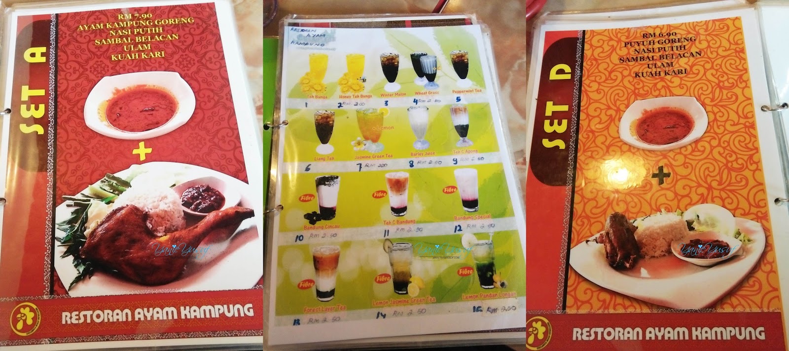 YanieYusuf: Restoran Ayam Kampung Tanjung Malim