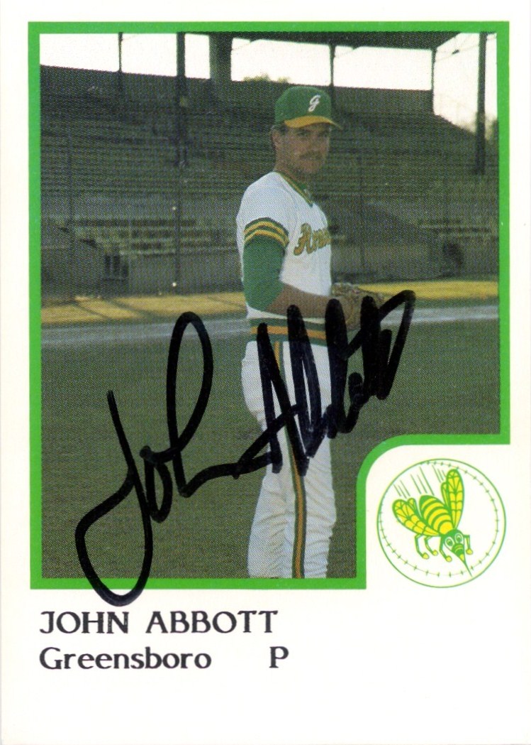 1986 PROCARDS PROJECT: JOHN ABBOTT