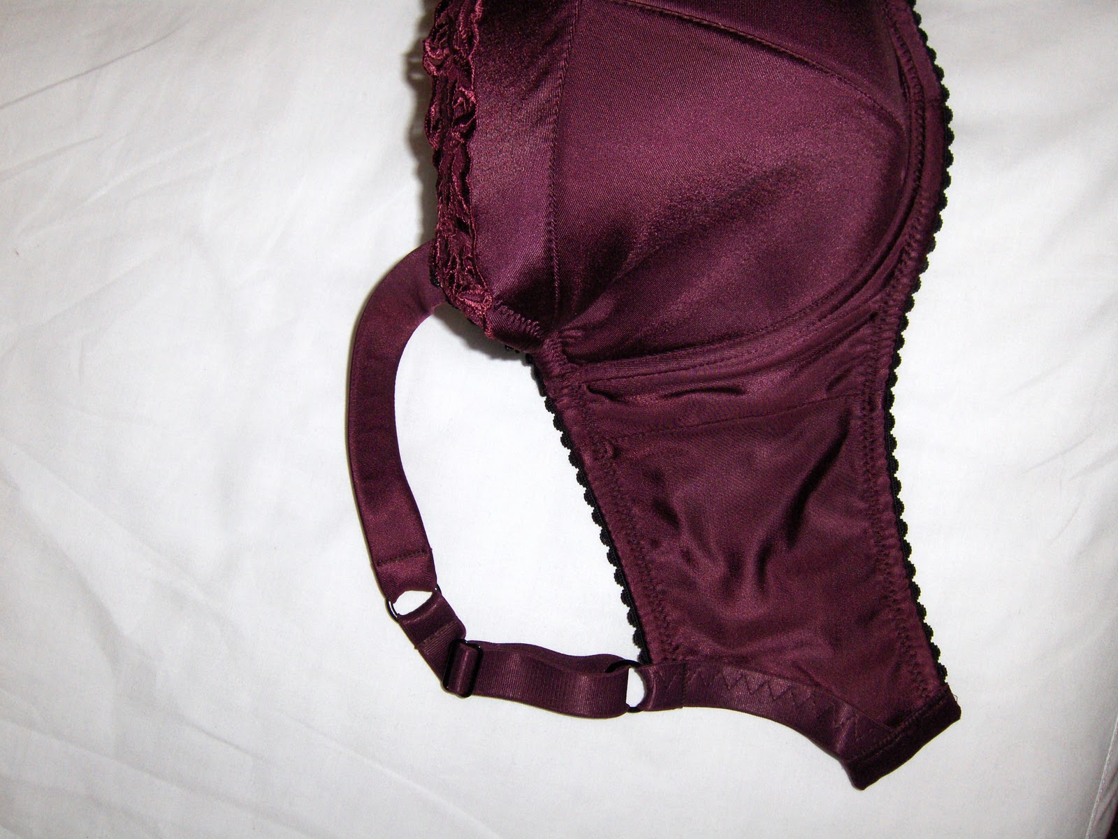 Ewa Michalak PL Burgund Bra 80HH/36HH - Curvy Wordy