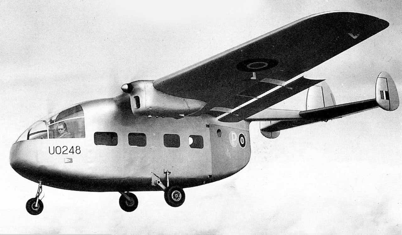 nhungdoicanh: Miles M-57 Aerovan