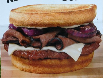 What You Really Get: Rally's - Prime Rib Burger