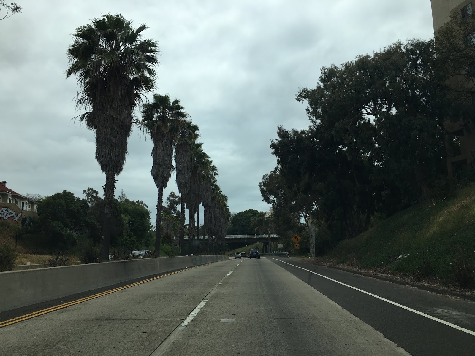 California State Route 163; Old US Route 80/395 on the Cabrillo Freeway