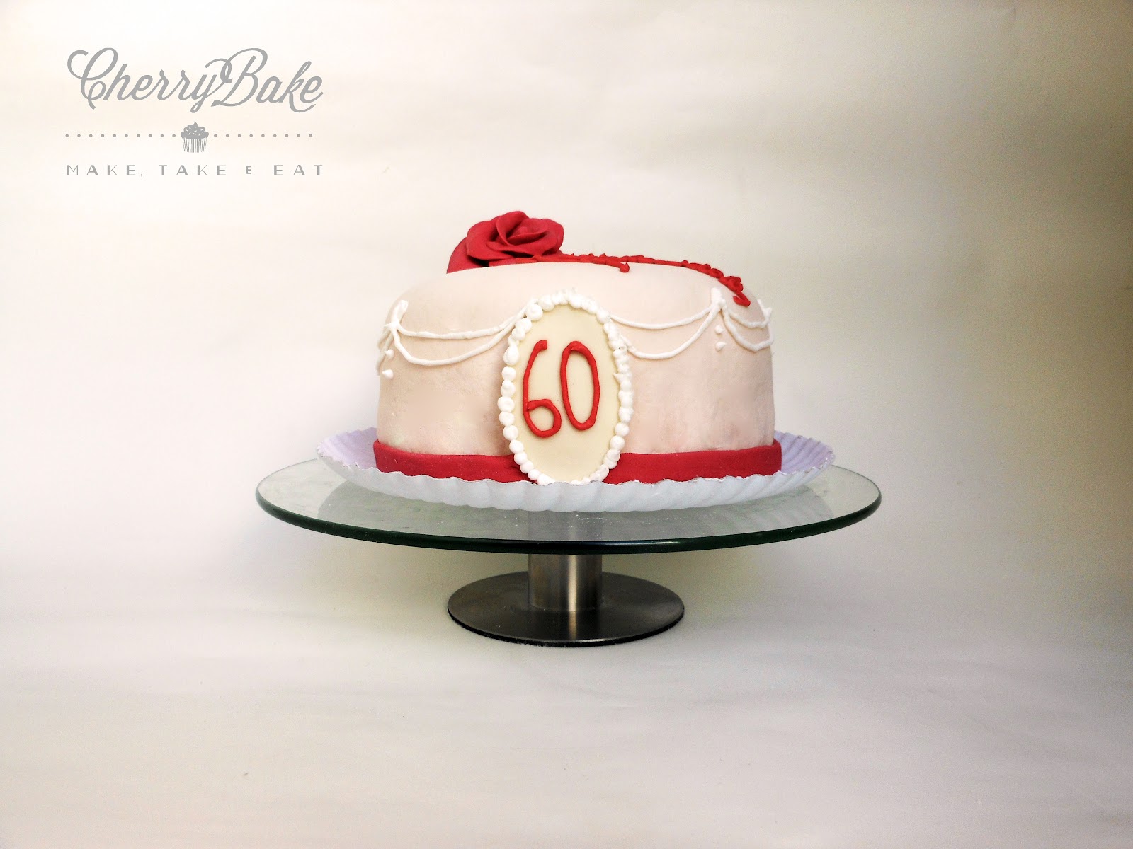 CherryBake: 60 Birthday Cake