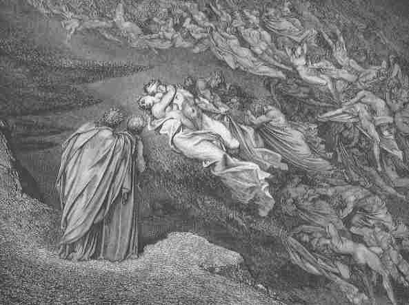 IL GRANDE BLUFF: Oh anime tristi che vagate nell'infernale Girone degli ...