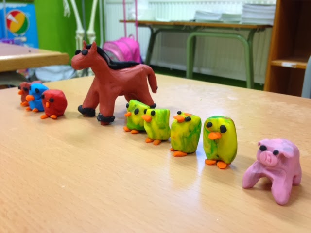 Bizarain Berri Corner: Farm animals with modelling clay