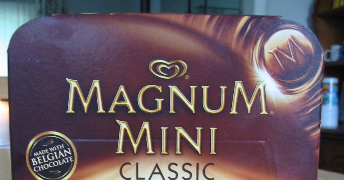 The Chocolate Cult: Mini MAGNUM Classic Ice Cream Treats