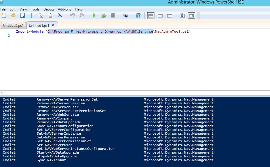 Microsoft Dynamics NAV 2015 PowerShell "Copiar Empresas" ~ Tutoriales ...