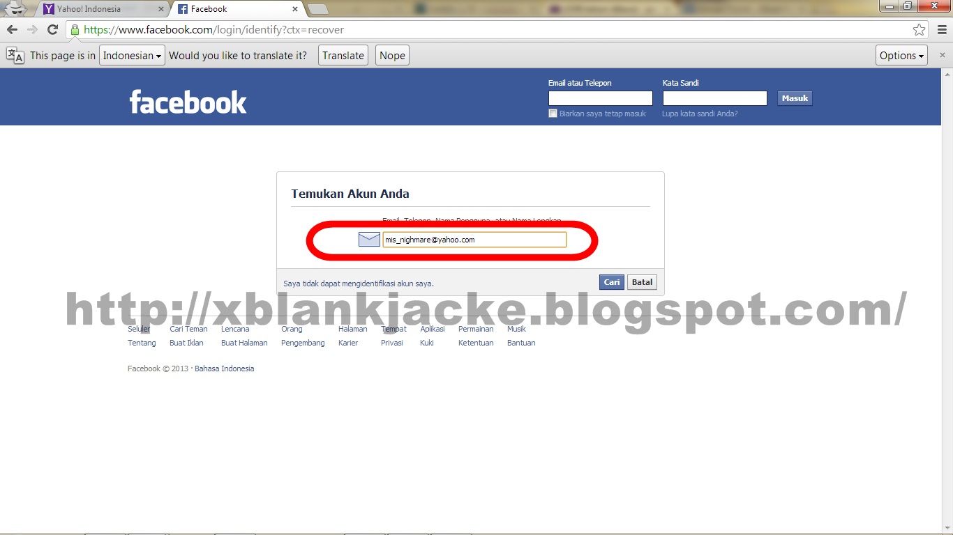CARA TERBARU PALING MUDAH HACK FACEBOOK 2015