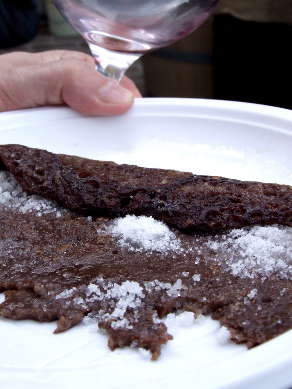 a saucepan and a SUITCASE: Migliacci and a Wine Festival