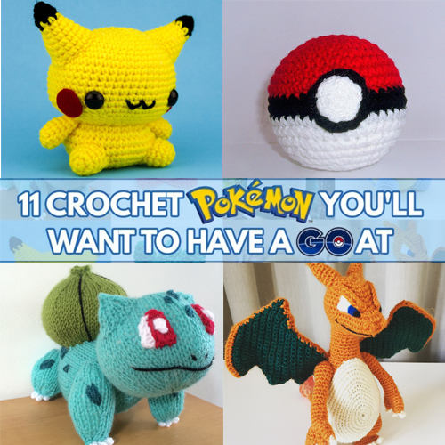 Beautiful Skills - Crochet Knitting Quilting : 11 Crochet Pokemon You ...