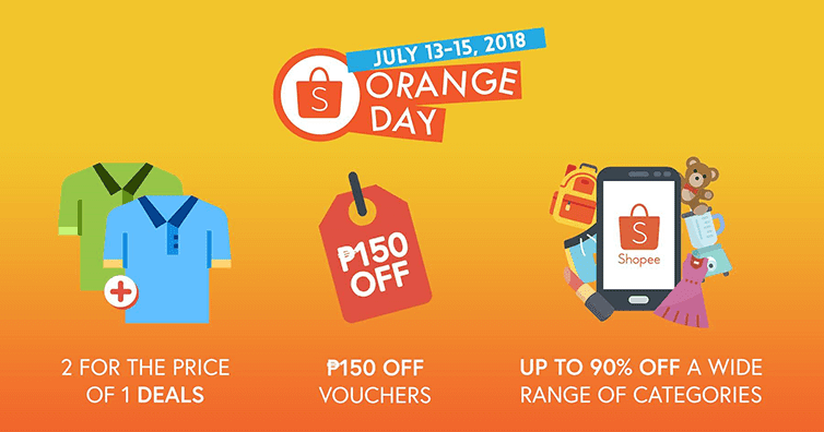 Shopee holds July Orange Day campaign