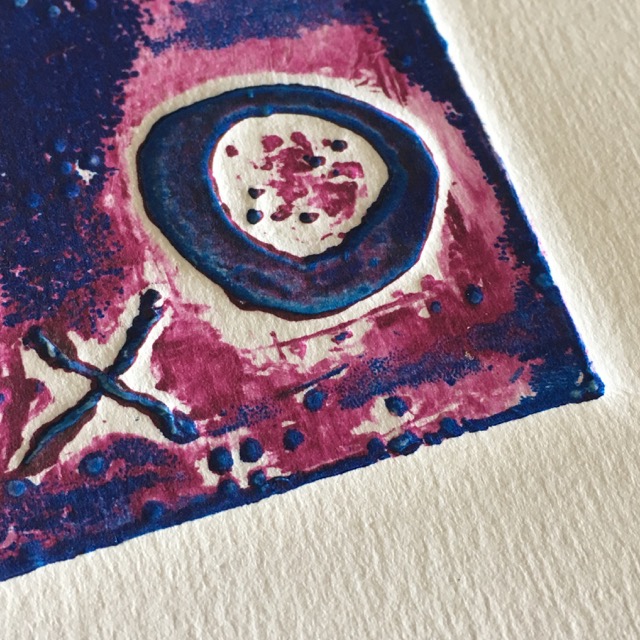 Paper Ponderings: Collagraph printing