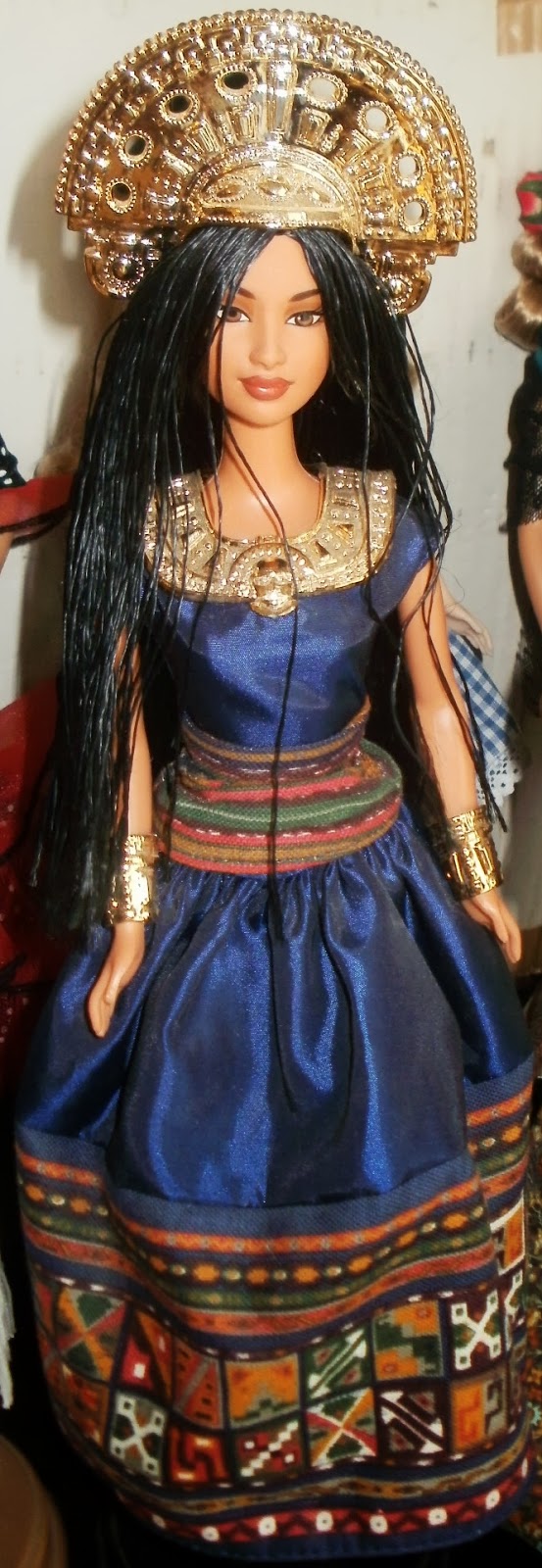 little baby nothing ~dolls collection: Native American Barbie dolls