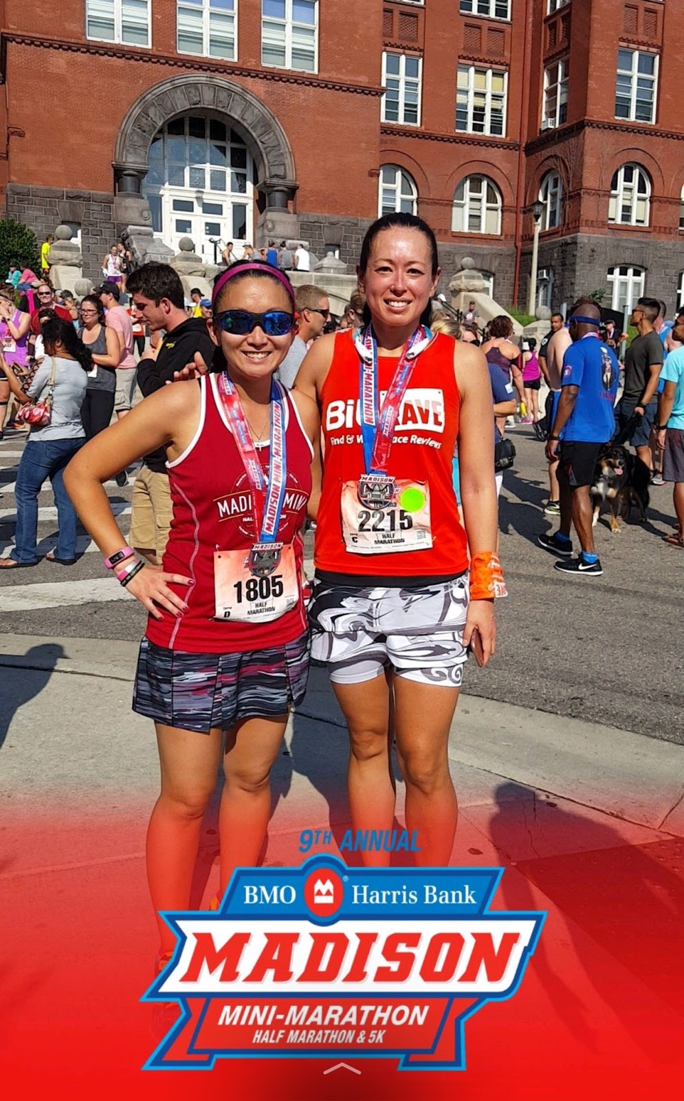 Faith in humanity restored ~ Madison Mini Marathon 2017