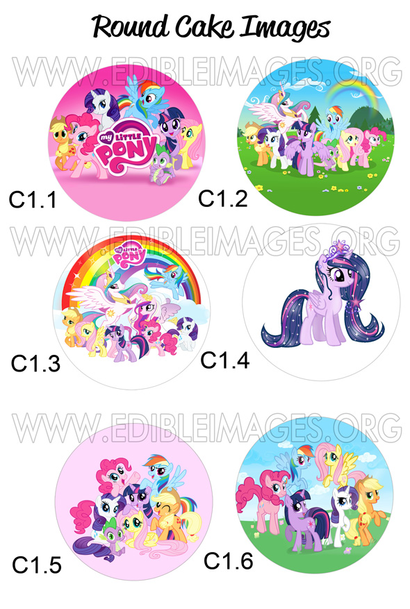 Edible Image My Little Pony - Aisha Puchong Jaya