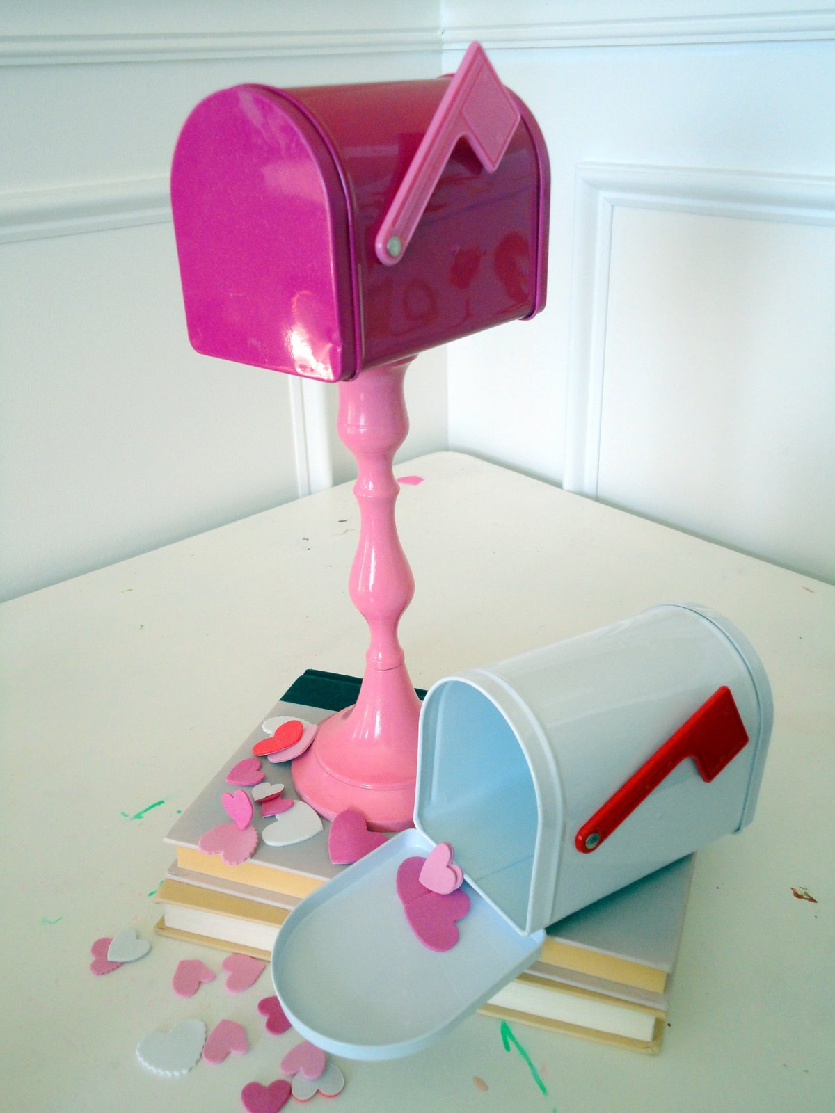 our life...: valentine mailbox
