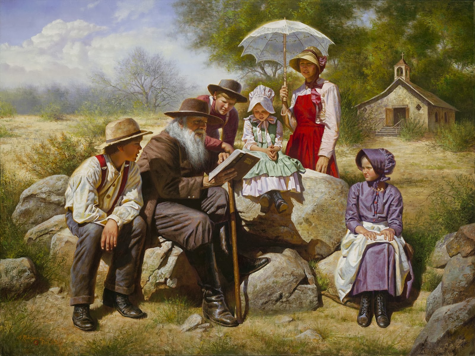 Unik : Lukisan Realisme Menakjubkan Karya Alfredo Rodrigus