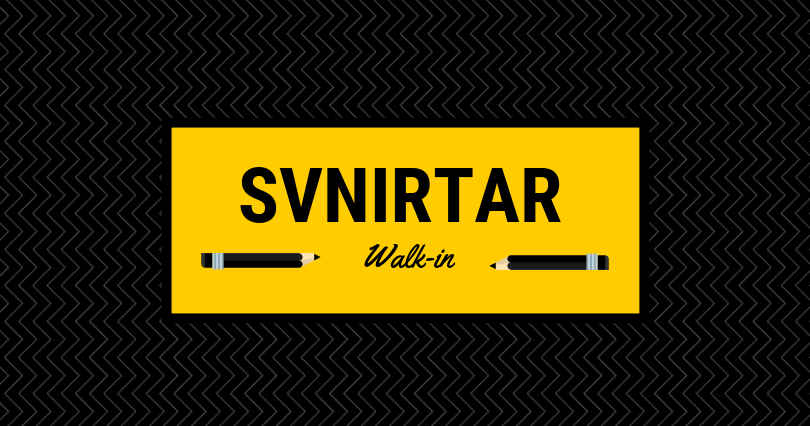 SVNIRTAR Walk-IN 2018 (Salary Range: Rs.40,000 to Rs.50,000)
