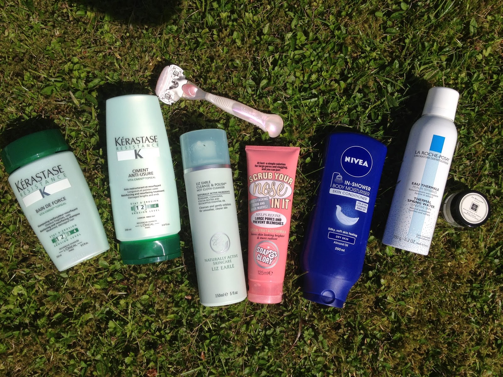 The Yellow Sunflower: Current Shower Essentials!