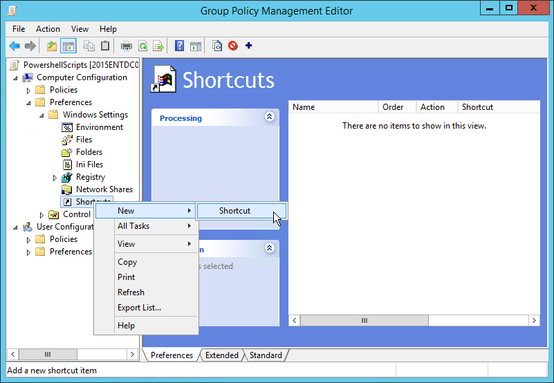 Deploying Powershell Scripts With Group Policy My Teams Lab