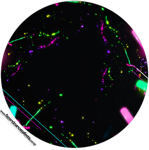 Neon Party: Free Printable Candy Bar Labels. | Oh My Quinceaneras!