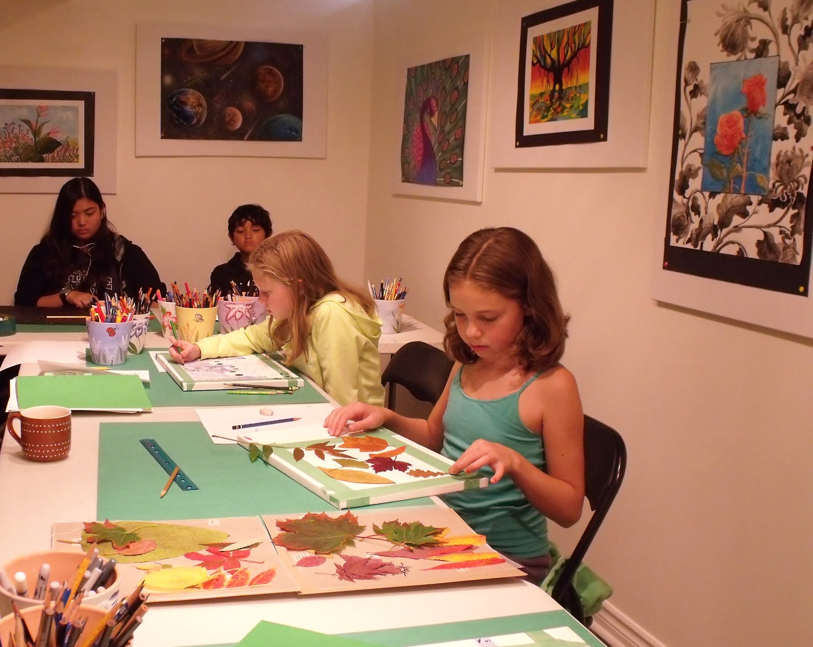 Art for Life 4 kids: Fall art classes pics