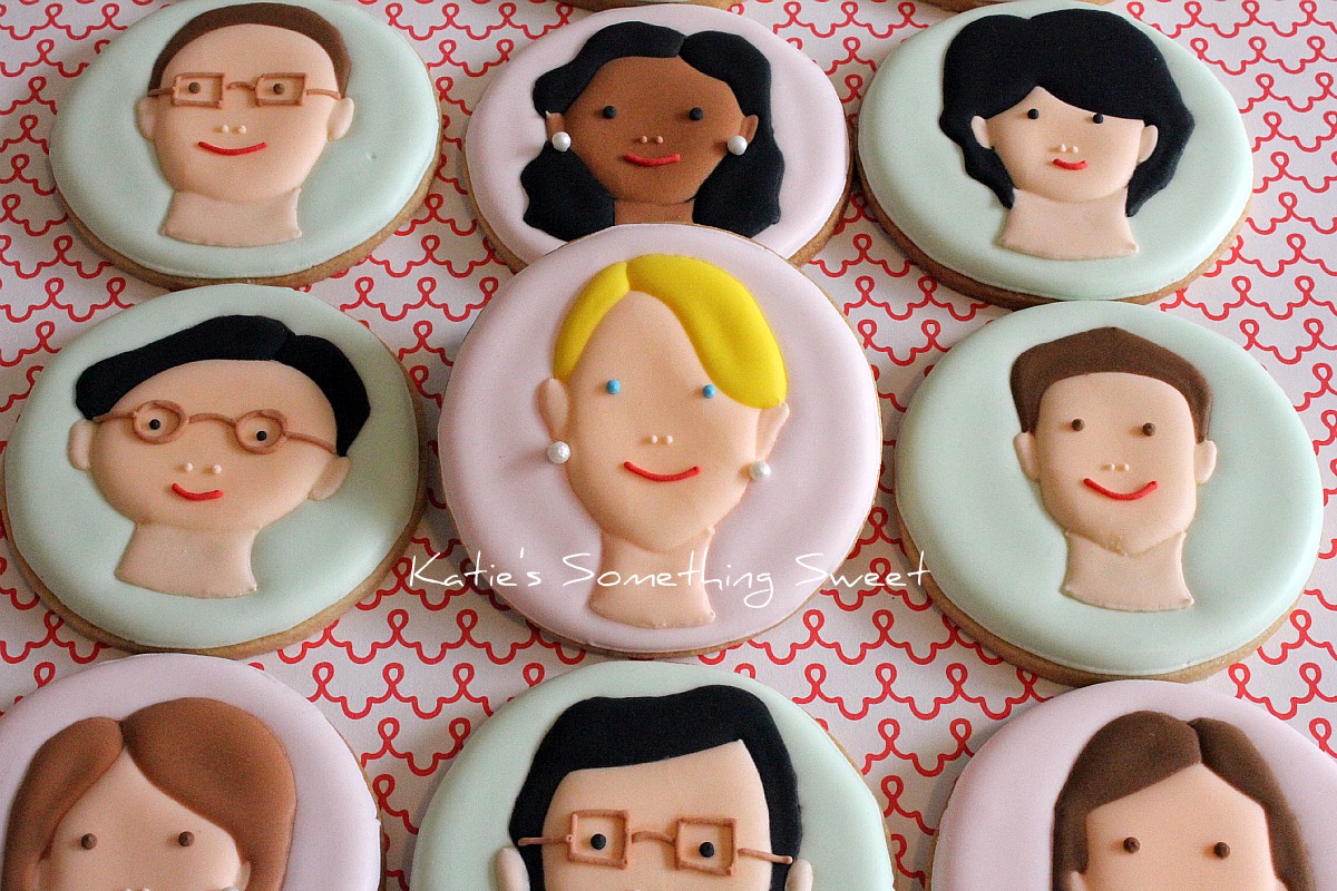 {Katie's Something Sweet}: Personalized Portrait Cookies