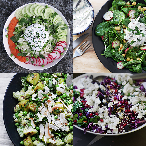 KAIKKI ELÄMÄNI SALAATIT UPDATE: 44 OHJETTA | Syötävän hyvä