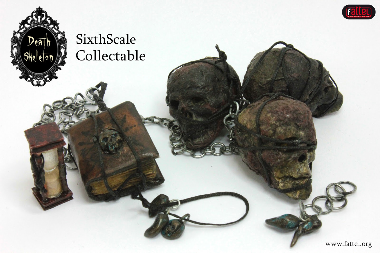 Action figure skeleton by Fattel