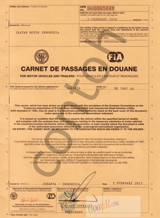 CPD Carnet dan cara mendapatkannya - Goozir.com