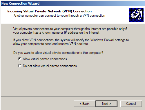 WeB LoG'S JuUiER: VPN Server in Windows XP