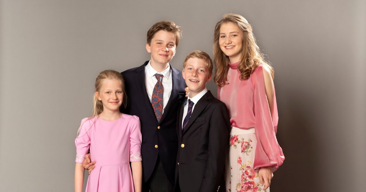 Queen Mathilde: New Photo of the Royal Children
