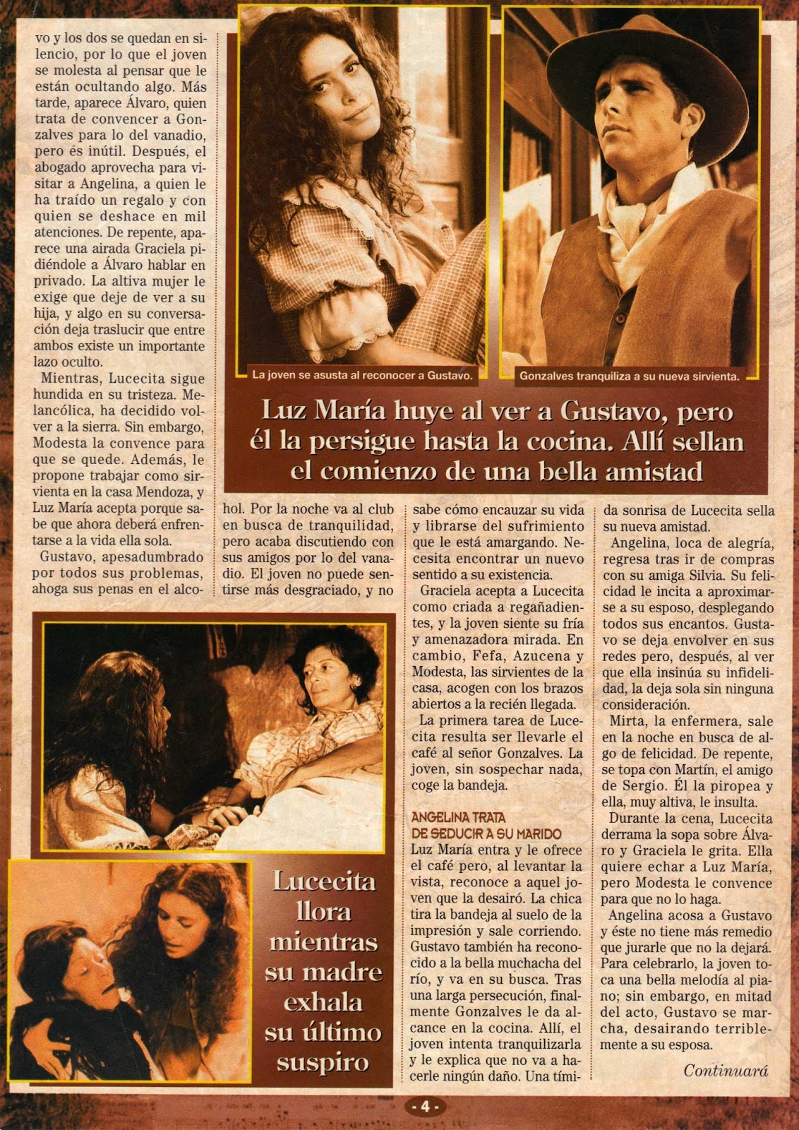 FILMY KOSTIUMOWE: Luz María (TV Serial 1998– )