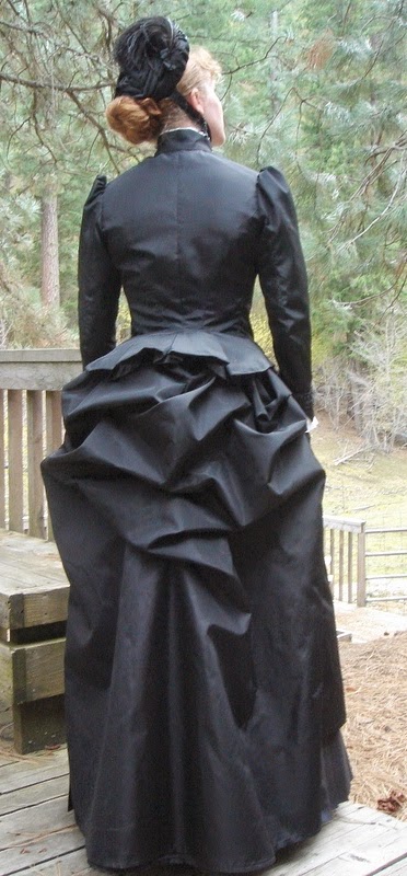 Beauty From Ashes: 1886 Half Mourning Dress