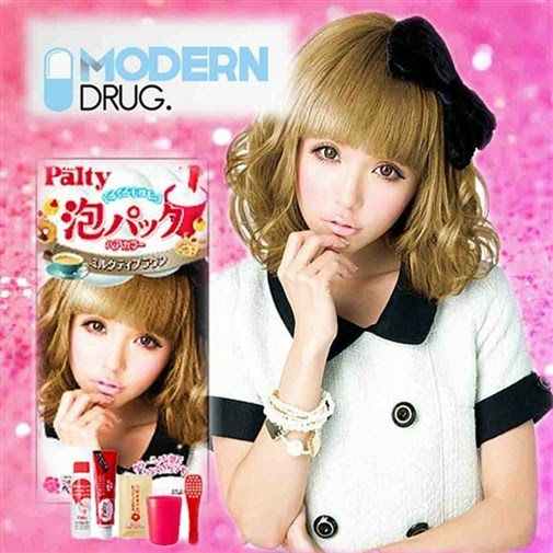 CM MODERN DRUG : รีวิว Review โฟมเปลี่ยนสีผม Palty Milk Tea Brown