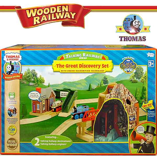 The Great Discovery Thomas Tank And Friends Wooden Railway Train Set ...