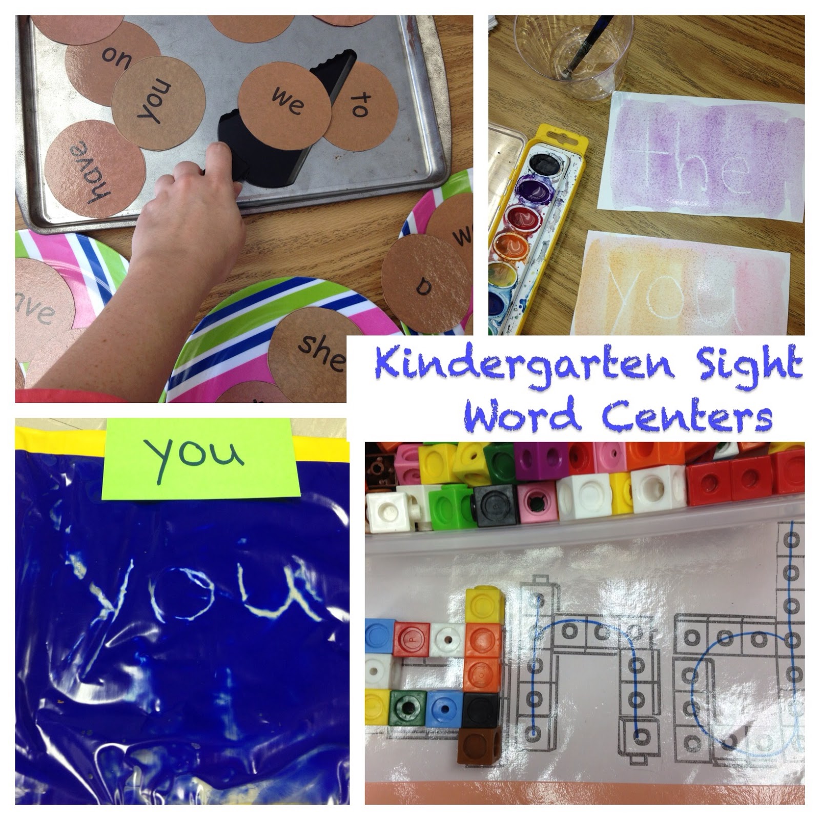 Kindergarten Is Crazy Fun Sight Word Literacy Station Activities