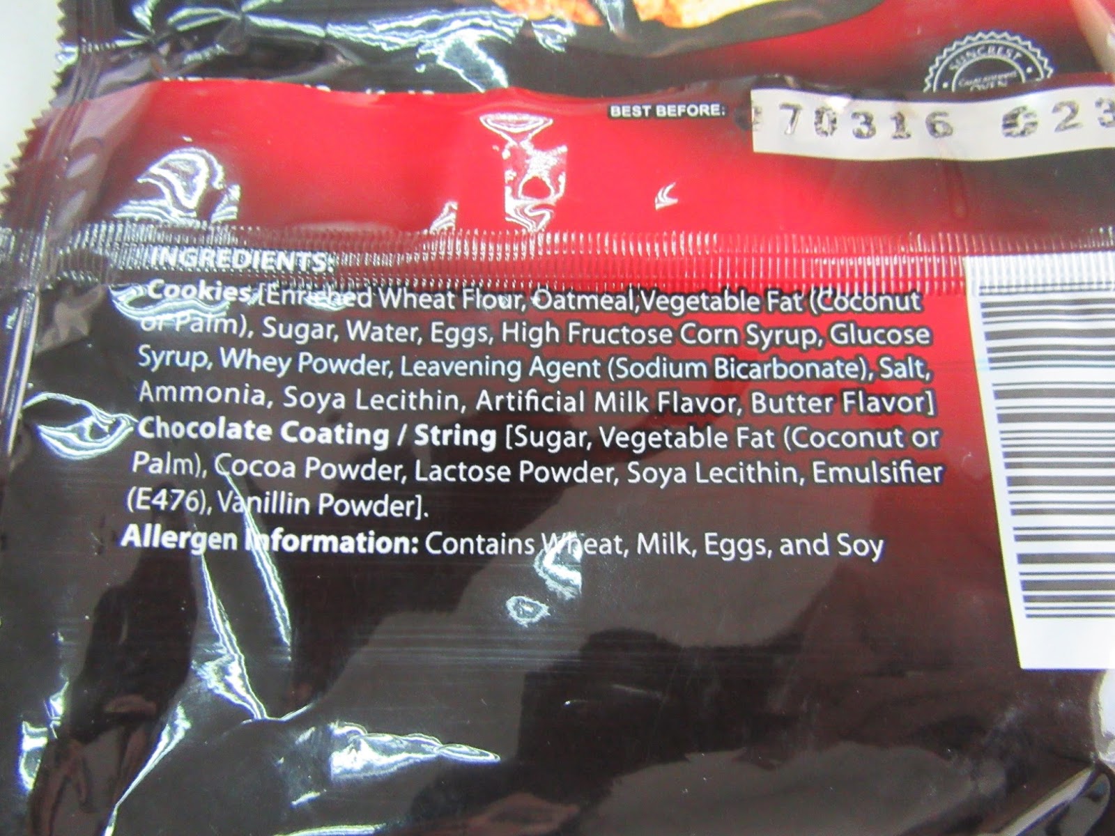 Demure Sweetie blog: Mrs. Goodman Choco Oatmeal Cookie