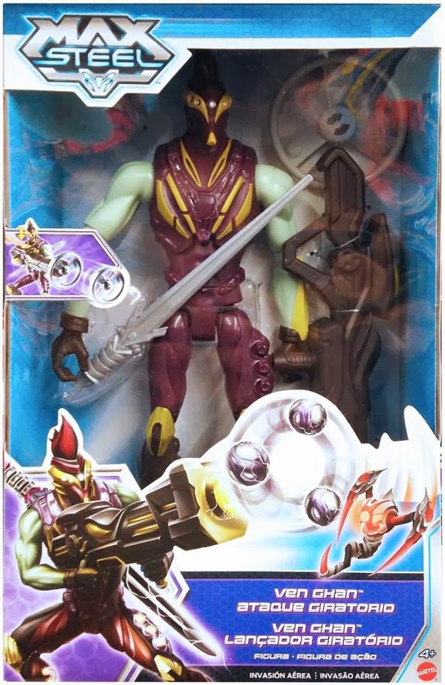 MAX STEEL UNIVERSO : nuevas figuras para el 2014